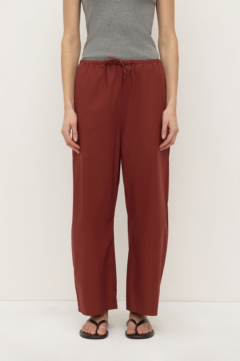 Womens Amara Pant Russet | Assembly Label – Assembly Label | NZ