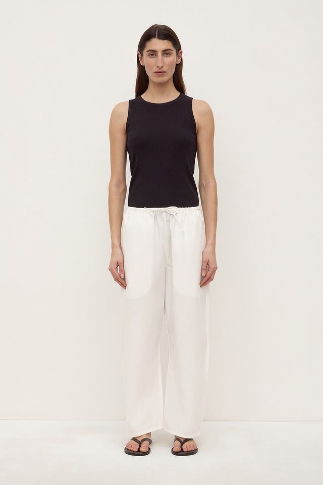 Womens Amara Pant White | Assembly Label – Assembly Label | NZ