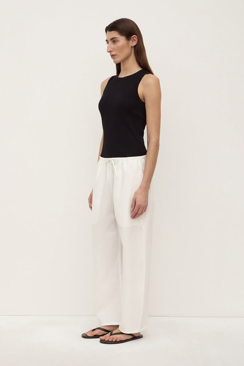 Womens Amara Pant White | Assembly Label – Assembly Label | NZ