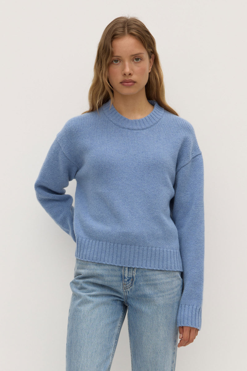 Womens Beau Merino Wool Knit Sora Marle | Assembly Label – Assembly ...