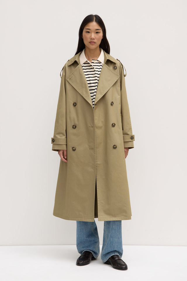 Womens Casey Signature Trench Cement | Assembly Label – Assembly Label | NZ