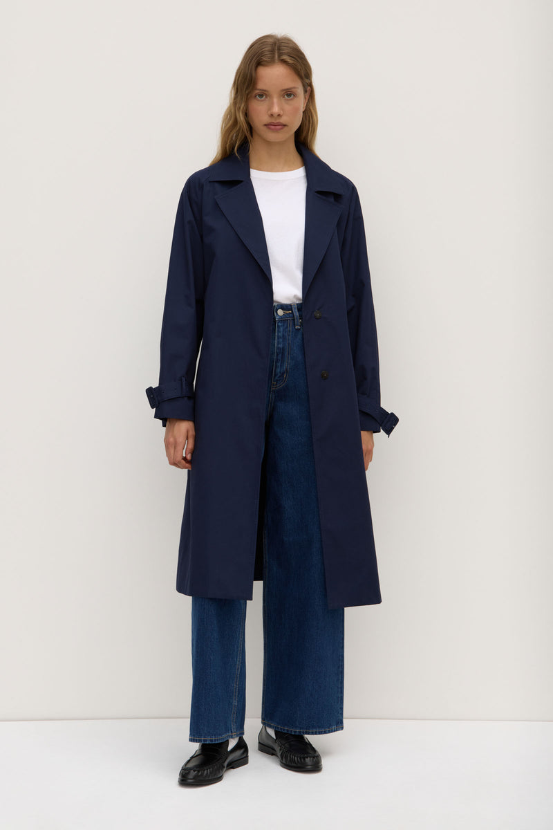 Womens Kallina Trench Coat Ink | Assembly Label – Assembly Label | NZ