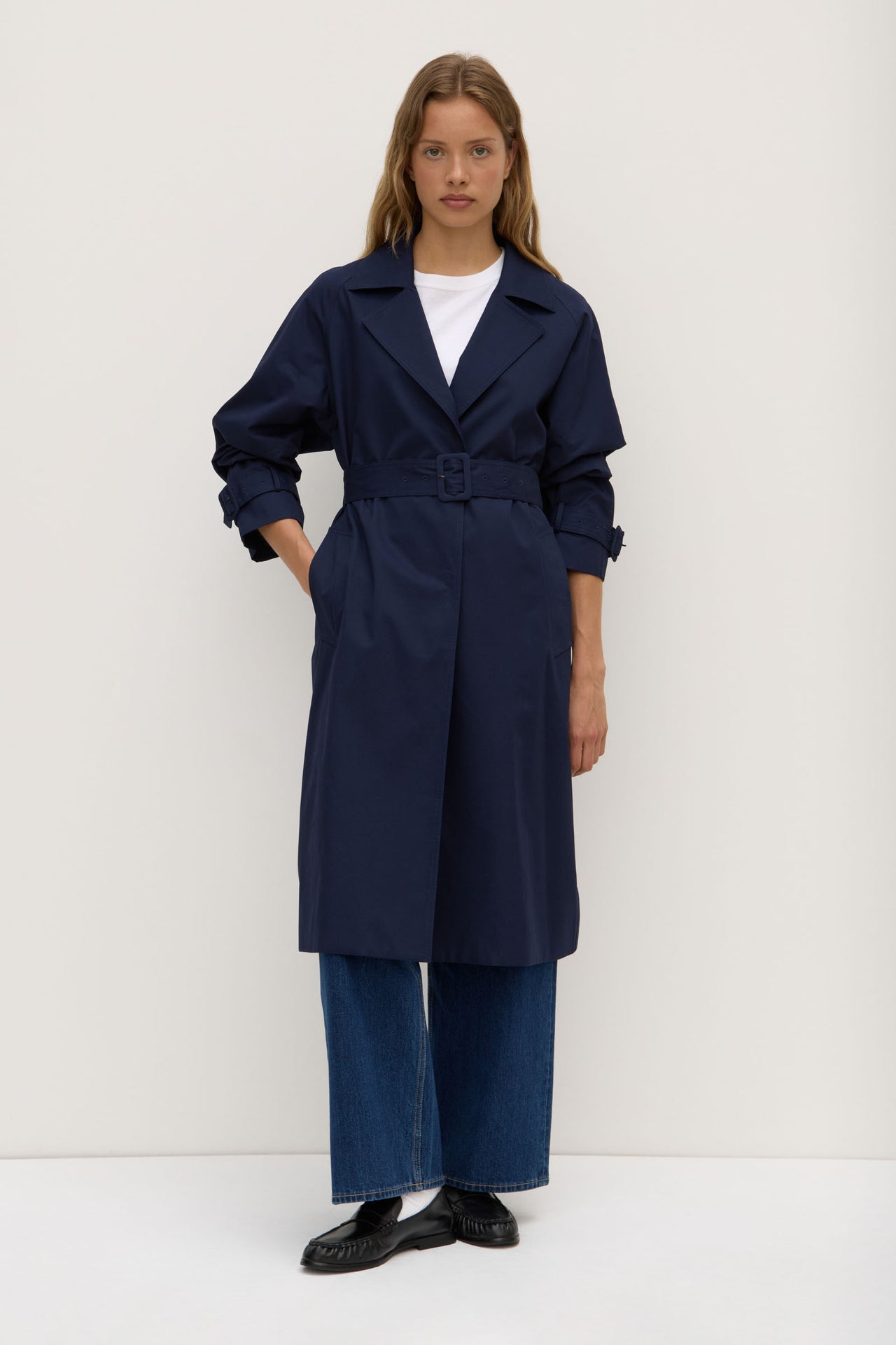 Womens Kallina Trench Coat Ink | Assembly Label – Assembly Label | NZ