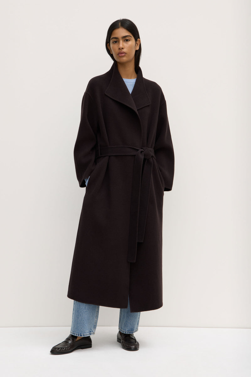 Womens Kinsley Wool Coat Ganache | Assembly Label – Assembly Label | NZ