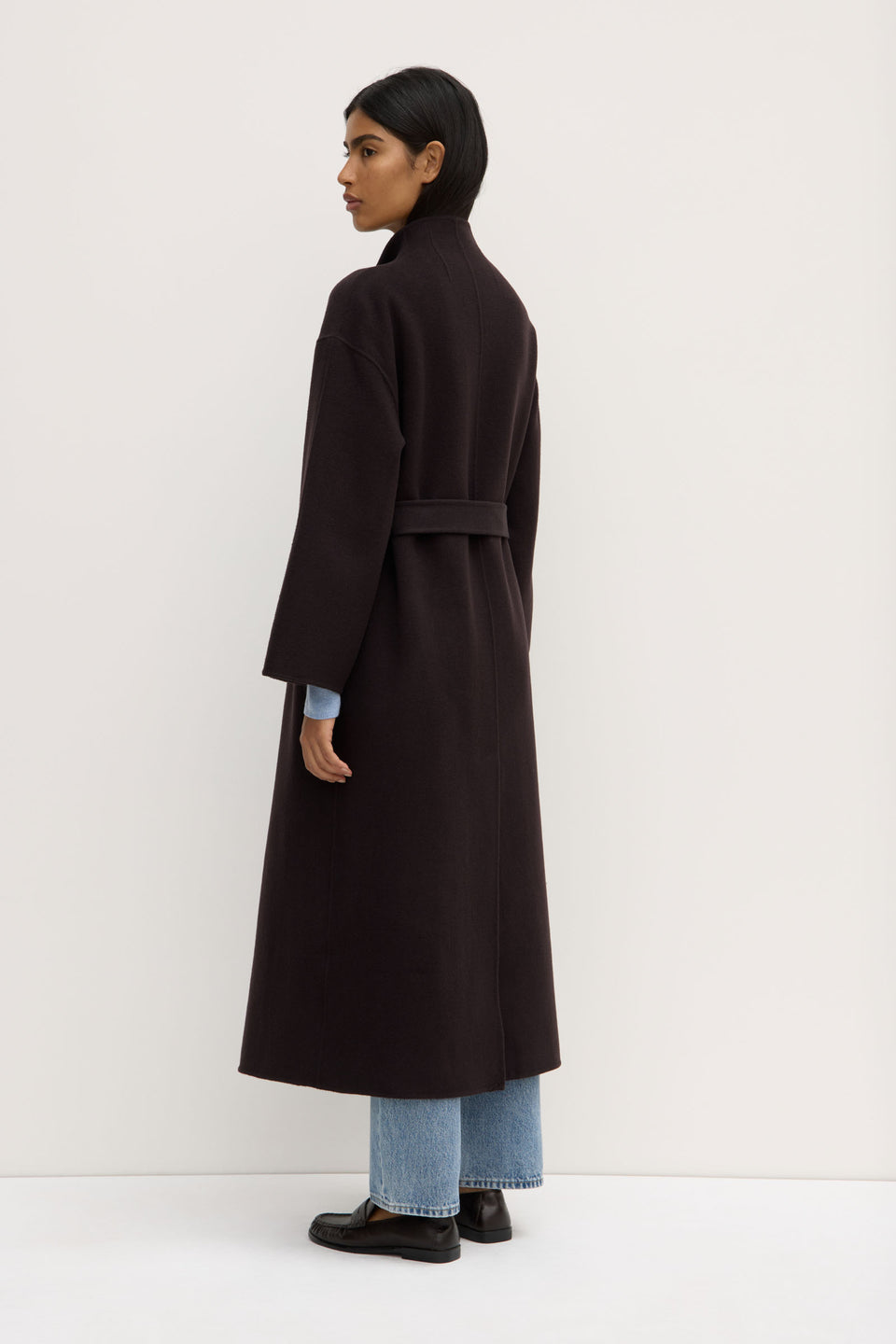 Womens Kinsley Wool Coat Ganache | Assembly Label – Assembly Label | NZ