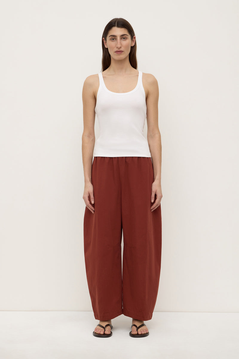 Womens Lola Barrel Pant Russet | Assembly Label – Assembly Label | NZ