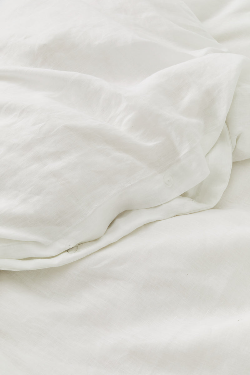 Linen Duvet Cover White | Assembly Label NZ – Assembly Label | NZ