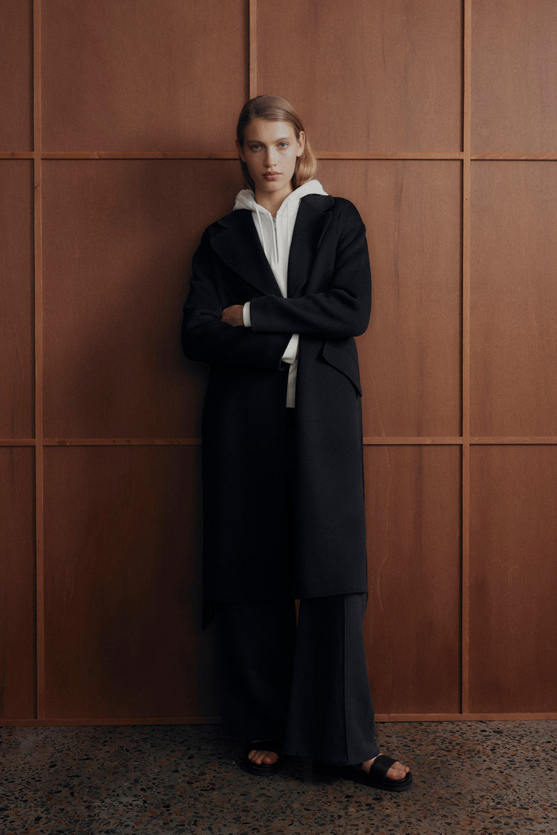 Womens Sadie Single Breasted Coat Black | Assembly Label NZ – Assembly ...