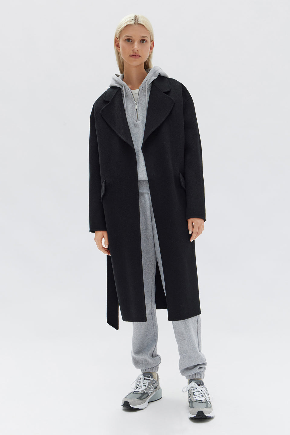 Womens Sadie Single Breasted Coat Black | Assembly Label NZ – Assembly ...