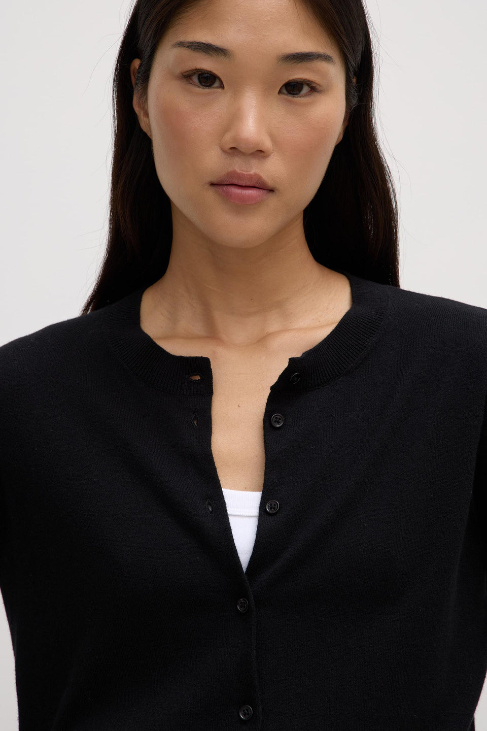 Womens Semra Cotton Cashmere Cardigan Black | Assembly Label NZ ...