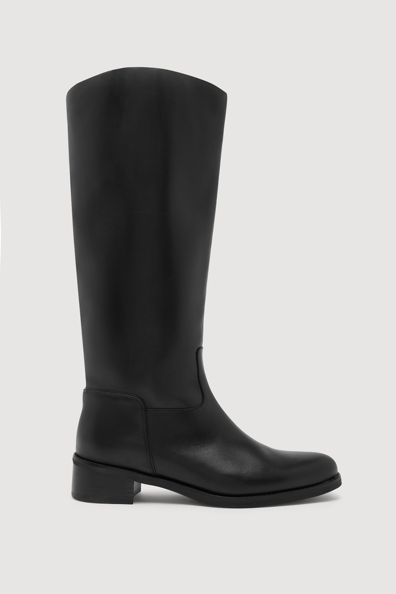 Stevie Leather Riding Boot Black | Assembly Label – Assembly Label | NZ