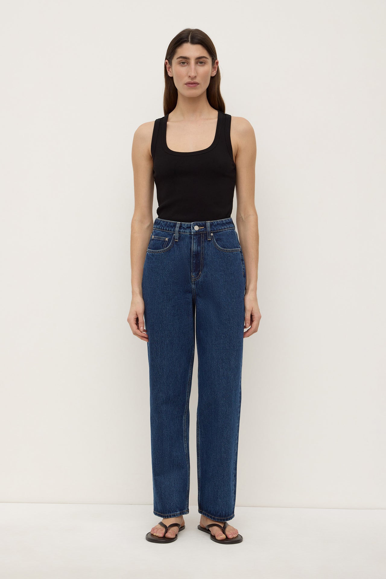 Womens Vintage Straight Jean Heritage Blue | Assembly Label NZ ...