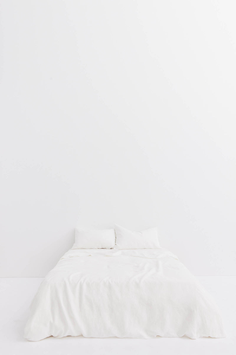 Linen Duvet Cover White | Assembly Label NZ – Assembly Label | NZ